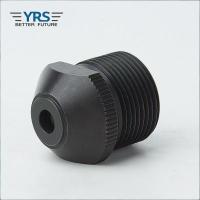 China SKD61 Knurled Nuts with Black Oxide Finish | HRC48-52 Hardness ±0.02mm Tolerance CNC Turned Parts for sale