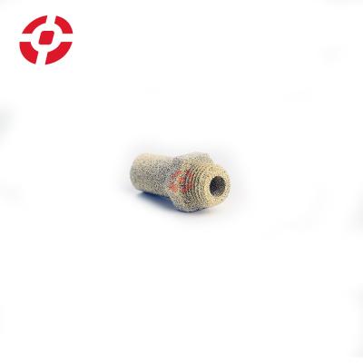 China LR088858 Air Suspension Compressor Muffler with Sintered Porous Bronze Construction and Threaded Connection for Land Rover for sale