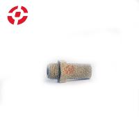 China LR088858 Air Suspension Compressor Muffler with Sintered Porous Bronze Construction and Threaded Connection for Land Rover for sale