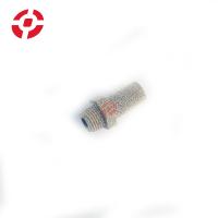 China LR088858 Air Suspension Compressor Muffler with Sintered Porous Bronze Construction and Threaded Connection for Land Rover for sale