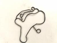 China OE LR022903 Oil Cooler Gasket Seal Rocker Cover Pad Gasket for Land Rover Engine for sale