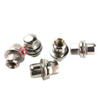 China OE RRD500510 Wheel Lug Nut M14x1.5 Thread Silver for Land Rover Range Rover for sale
