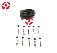 China 10-Pin 3.5mm Automotive Waterproof Wire Harness Connector Plug Set with OE Number 6R0973735 for sale