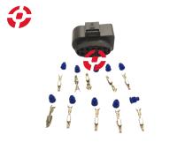 China 10-Pin 3.5mm Automotive Waterproof Wire Harness Connector Plug Set with OE Number 6R0973735 for sale