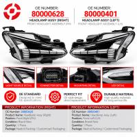 China High Quality Front LED Headlight Assemblies Right Left 80000628 80000401 for EX30 2024-2026 Headlamp Replacement Parts for sale