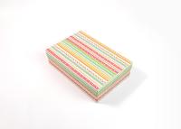 China Silk Packaging Apparel Packaging Box With Lids Colorful Cardboard for sale