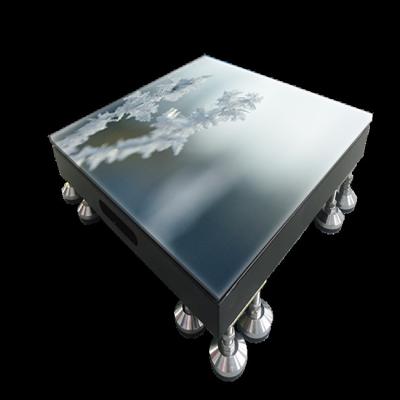 China 500x1000mm Floor LED Display Screen Full Color Indoor Dance P4.8mm for sale