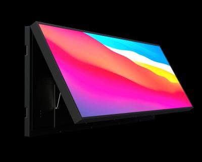 China Bus Car Outdoor Full Color LED Screen 4mm P4 Stop Destination Sign for sale