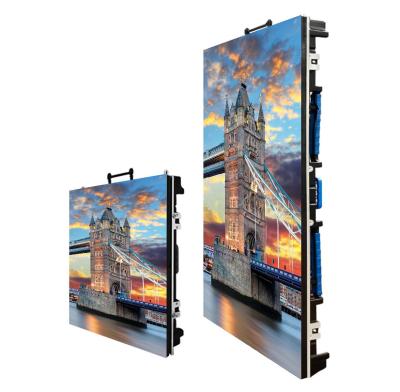 China 3.91mm/4.81mm/5.95mm Rental Cabinet LED Display Screen With 140°/140° Viewing Angle for sale