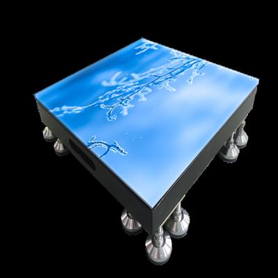 China P3.91mm Interactive Club Digital Stage Stand Nightclub Floor LED Display Screen for sale