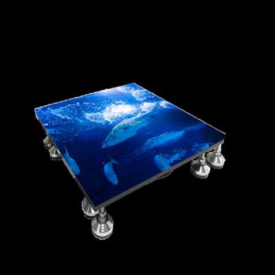 China Waterproof Floor LED Display Screen High Refresh Dance Interactive P3.91 for sale