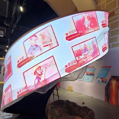 China SMD2020 Flexible LED Display Screen With Wide Color Gamut And IP67 Ingress Protection for sale