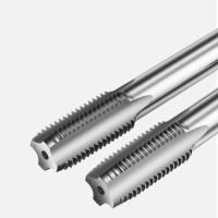 China UNF Machine Tap 4 Flutes M10 1.25 Tap Straight Fluted Solid Carbide Tap Internal Cooling for sale