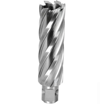 China 1pcs 50mm Universal Shank 100mm Cutting Depth HSS Annular Cutter For Steel, Aluminum, Stainless Steel for sale