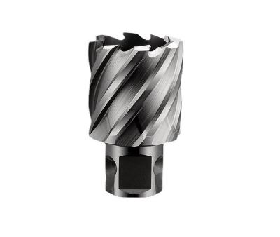 China HSS Annular Cutter 20mm*30mm With 19.05 With Universal Shank Metal Hole Cutters for sale