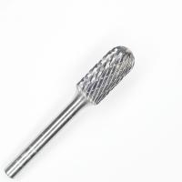 China 50000Rpm Carbide Burr Rotary File Bit Cylindrical Carbide  Burr Double Cut 5/8 Inch Dia. for sale