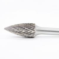 China SG-5 Carbide Burr Tree Pointed-End Double Cut For Die Grinder 1/2
