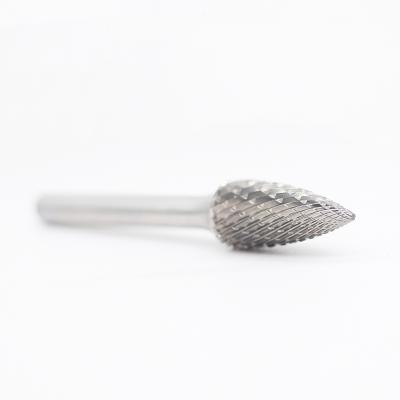 China SG-1 Double Cut Tungsten Carbide Burr Die Grinder Bit 1/4