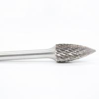 China SG-3 Tungsten Carbide Rotary File Pointed Tree Shape With 1/4