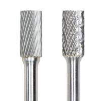 China SB Cylindrical With End Cut Carbide Burrs 19mm Cut Dia With 6mm Shank Dia Carbide Rotary Files for sale