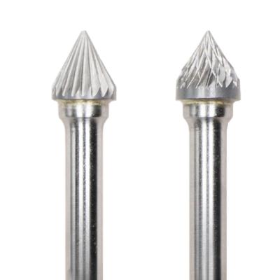 China 1 Package Tungsten Carbide Countersink Drill Bit 12mm*6mm Shank with 13mm Cut Length for sale