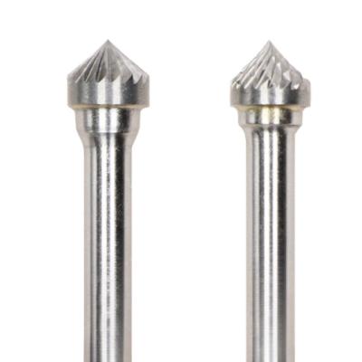 China 90°Countersink SK Carbide Burr Single Cut Die Grinder Bit 10mm *5mm On 6mm Shank for sale