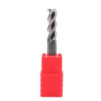 China 16mm Dia 16*45*16*100 HRC55 3 Flutes Flat Carbide End Mills For Aluminum Uncoated for sale