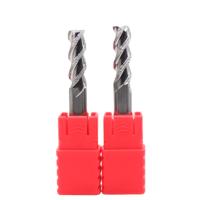 China 16mm Dia 16*60*16*150L HRC55 3 Flutes Flat Carbide End Mills For Aluminum Uncoated for sale