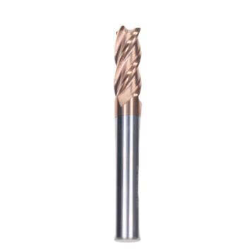 China 12*30*12*75 TiAISiN Coated 4 Flat Flutes Carbide Square End Mill for Carbon Steel Alloy Steel Cast Iron Cut Diameter 12mm for sale