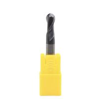 China Shank Diameter 6mm R3*6*12*6*50 2 Flutes Ball End Mill AITiN Coated for Carbon Steel Alloy Steel Stainless Steel Cast Iron for sale