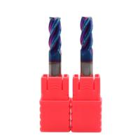 China 18mm Dia 18*60*18*150L-4F Flat End Mill TiAISiNX Square End Mill For Steel & Cast Iron for sale
