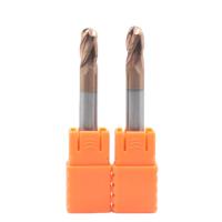China 8mm Dia R4*8*16*8*60 4Flutes TiAISiN Carbide Ball Nose End Mill For Carbon Steel Alloy Steel Cast Iron for sale