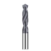 China HRC45 3D Solid Carbide Drill Bit Metal 6mm Drilling Hardened Steel With Carbide for sale