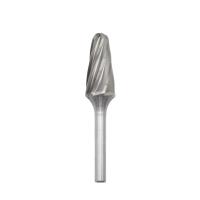 China Flute Type F Tree Radius End Tungsten Carbide Burr 16mm*25mm Aluminum Cut Die Grinder Deburring Bits for sale