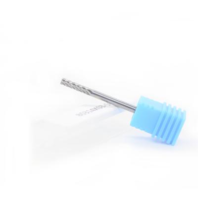 China B Cylindrical End Cut Solid Carbide Burrs B0313X03-50 Standard Double Cut for sale