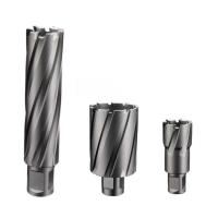 China 100mm Cutting Depth TCT Annular Cutter Deep Hole Cutter Carbide Annular Cutter Drill Bit for sale