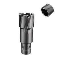 China 50mm Cutting Depth Magnetic Drill Cutter TCT Annular Cutter Fein Quick-In Shank For Metal Drilling for sale
