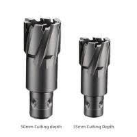 China 35mm Cutting Depth Tungsten Carbide Tipped Annular Cutter With 18mm Fein Quick-In Shank for sale