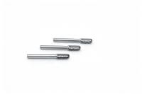 China 9.5mm Dia Customized Cylindrical Radius Carbide Burrs With 6mm Shank Standard Double Cut for sale
