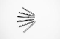 China Solid Carbide Rotary Burr SF-43, 1/8-Inch Diameter, Tree Shape With Pointed End, Double Cut For Steel for sale