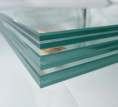 China 6.38mm - 19.38mm Safety Processed Tempered Toughened Laminated Glass for sale