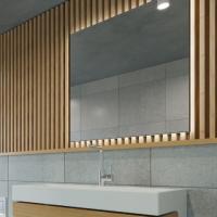 China Anti-Fog Anti-Steam Decorative Mirror Glass 800 Mm-2800 Mm High Reflectivity For Bathroom Wall for sale