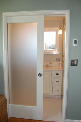 China Frosted Clear Acid Etched Glass For Home Hotel Bathroom Doors for sale