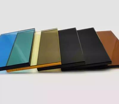 China 4mm 5mm Tinted Tempered Glass Toughened Glass For Window Construction And Building for sale