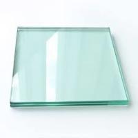 China 4mm 5mm 6mm Clear Tempered Laminated Glass Superior Heat Resistant Safety Glass for sale