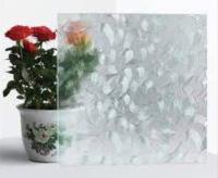 China Good Chemical Stability Flat Patterned Glass Used for Interior Decoration and Partition for sale