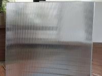 China 3mm-15mm Polished Edge Customized Patterned Tempered Glass For Office And Windows for sale