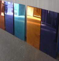 China 2mm--8mm Low E Tinted Reflective Glass for Building / Car Automobile / Curtain Wall Sun Room for sale