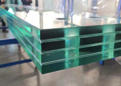 China Customized Transparent Laminated Glass Made of PUB/SGP/EVA for Windows/Doors for sale