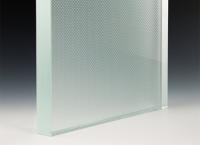 China Elegant Frosted Square Tempered Glass for Home and Office Decor for sale